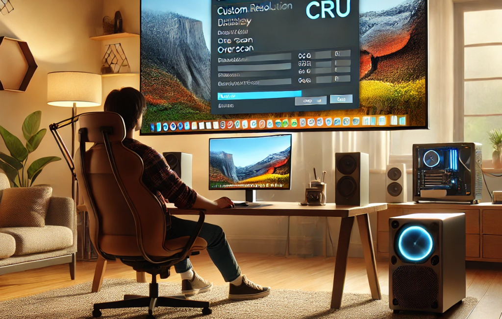 How To Fix Monitor Scaling And Overscan Issues Using Cru Custom